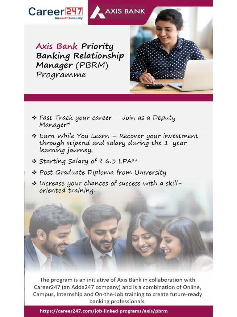 Axis Bank PBRM Program Overview | PDF | Salary