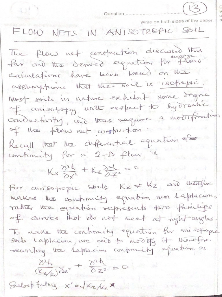 10-Seepage Note Cont'd | PDF