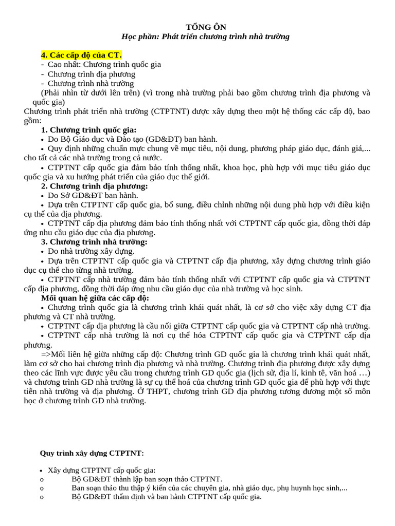 T NG Ôn PTCTNT | PDF