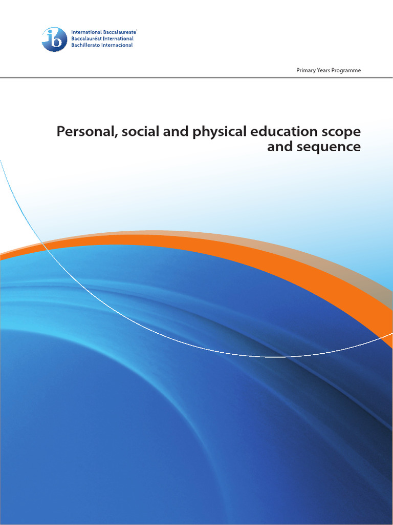 IB PSPE Scope and Sequence | PDF | Learning | Identity (Social Science)
