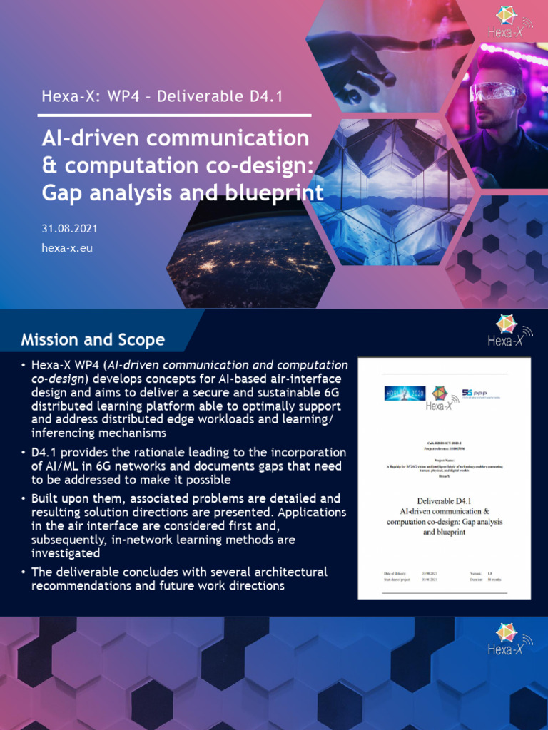 AI-Driven 6G Communication Blueprint | PDF | Machine Learning ...