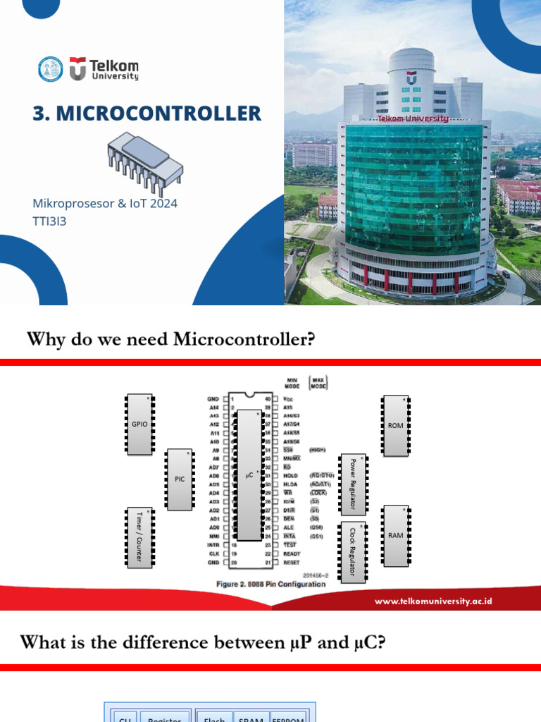 2024 Week 3 Microcontroller | PDF | Microcontroller | Analog To Digital Converter
