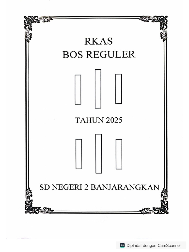 Rkas Bos Reguler 2025 | PDF