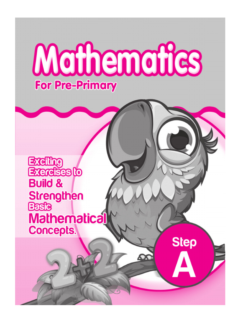 3 in 1 Nursery Math Copy Part 1 | PDF