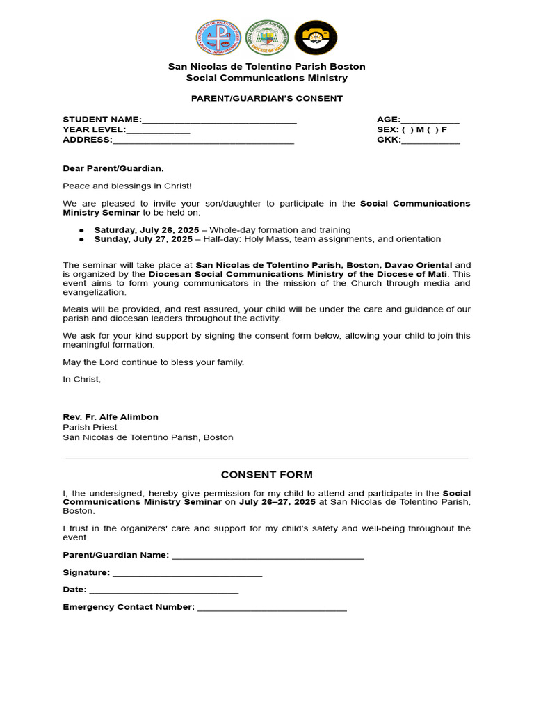 Parents' Consent | PDF