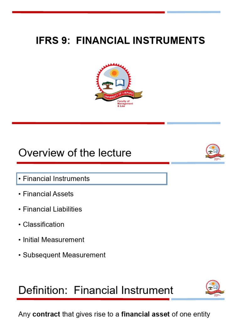 CACC022 IFRS 9 - Slides (2025) (Used in Class) | PDF | Fair Value ...