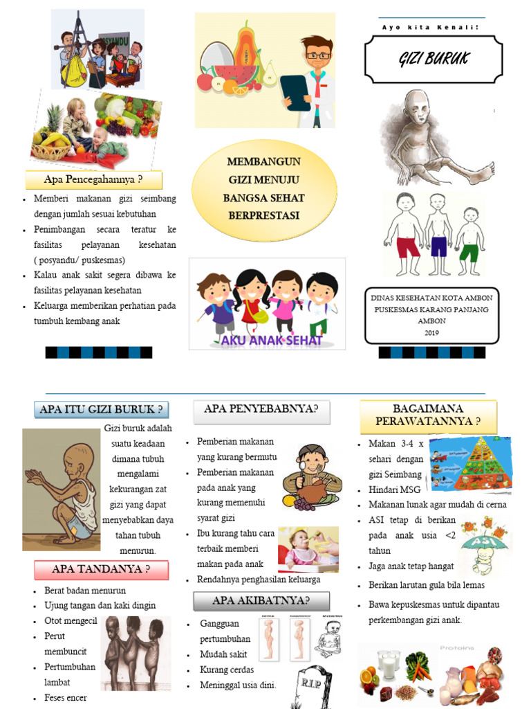 Leaflet Gizi Buruk | PDF