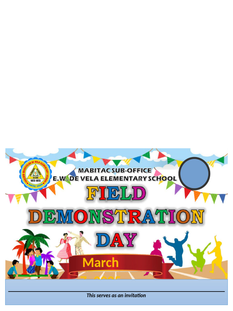 Field Day Programme 2025 | PDF