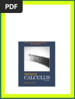 Thomas Calculus 12th Edition George B. Thomas PDF | PDF