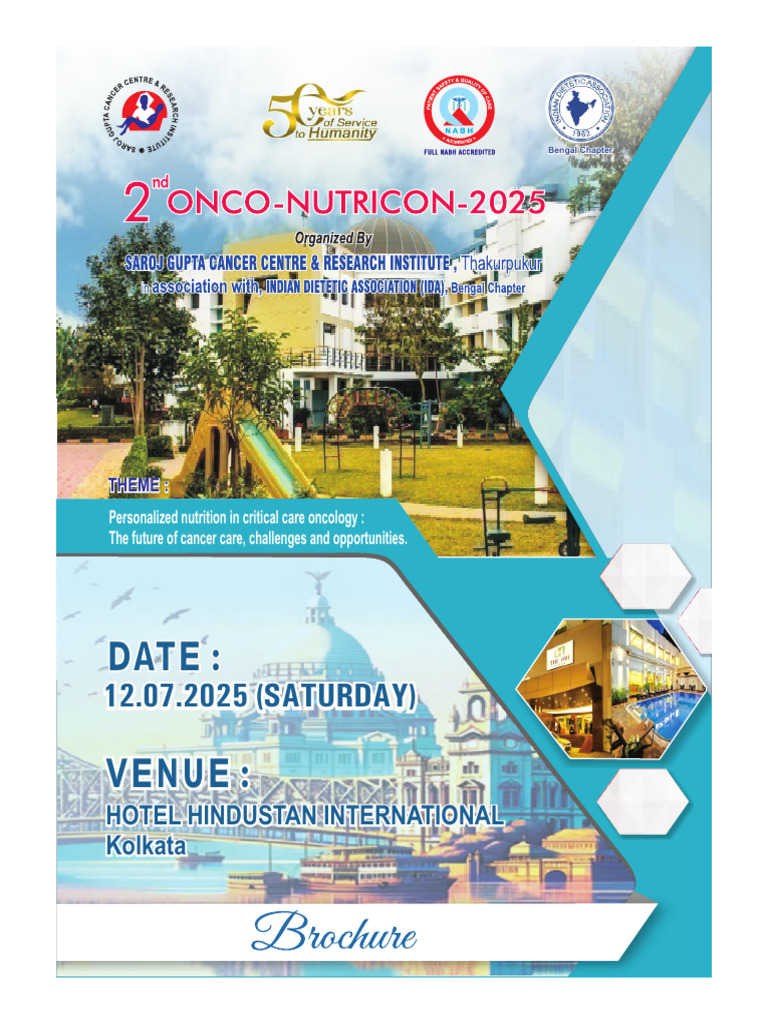 2nd Onco-Nutricon 2025 Brochure | PDF | Radiation Therapy | Abstract (Summary)