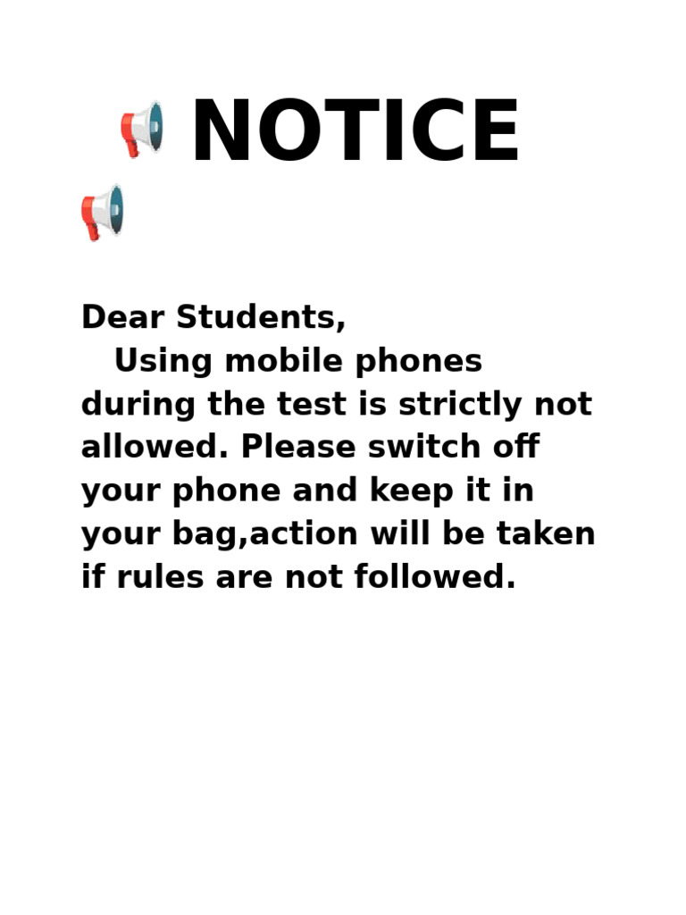 Notice | PDF