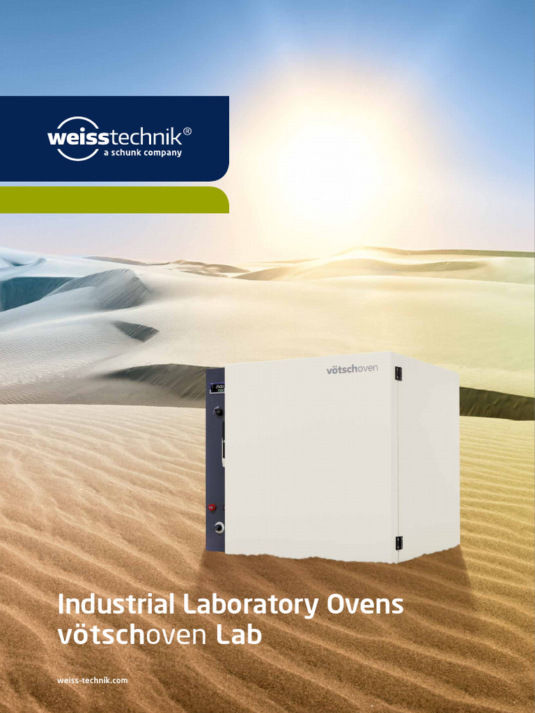 Weiss Technik Warmetechnik Votschoven Industrial Laboratory Ovens | PDF ...