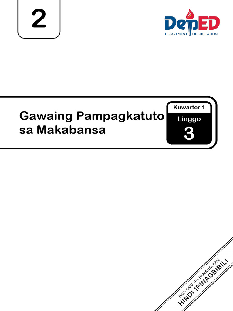 LAS Makabansa 2 Q1 Week3 v.2 | PDF