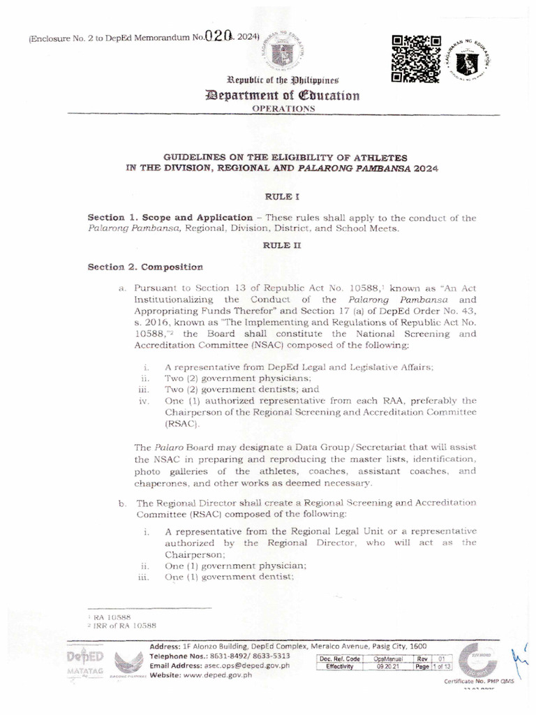 Httpspalarongpambansa - Deped.gov - PHWP ...