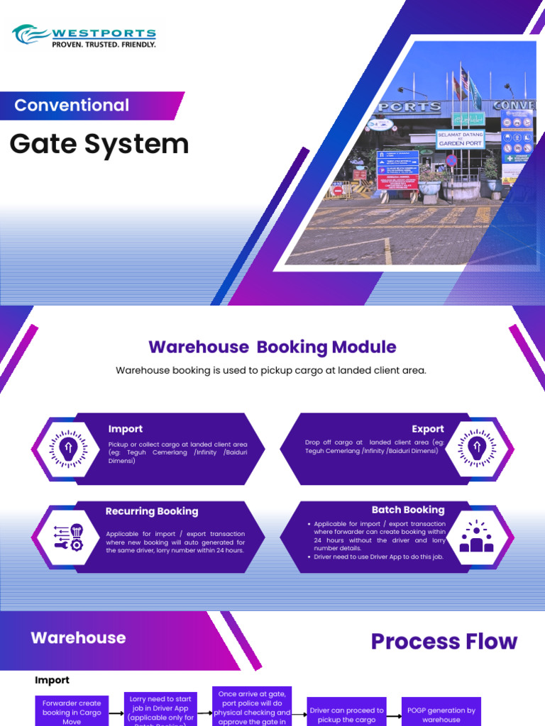 Conventional Gate - Warehouse Module | PDF | Software | Computing