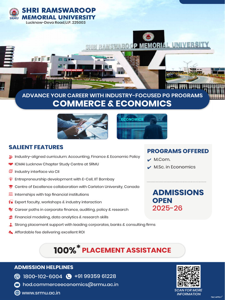 Commerce & Economics Flyer | PDF