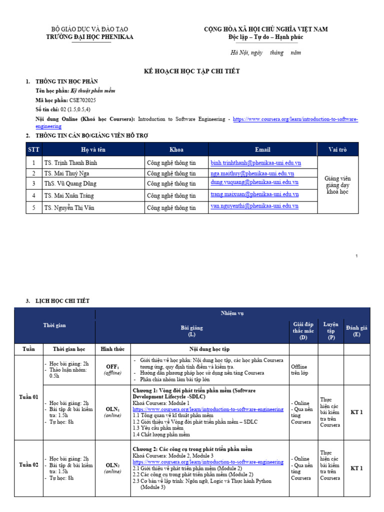 09. CSE702025 (Kĩ Thuật Phần Mềm) - KHHT | PDF