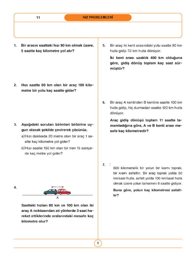Hiz Problemleri̇ | PDF