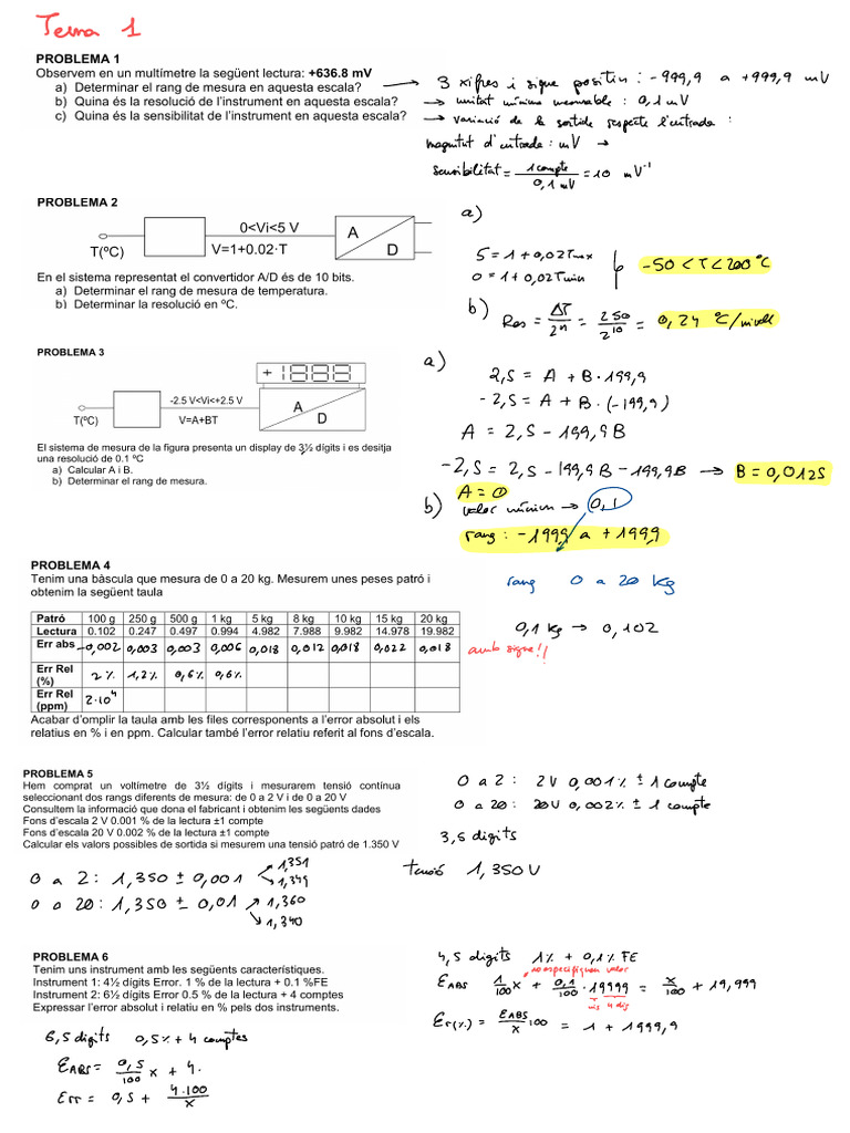 T1problemas Clase Tema1 | PDF