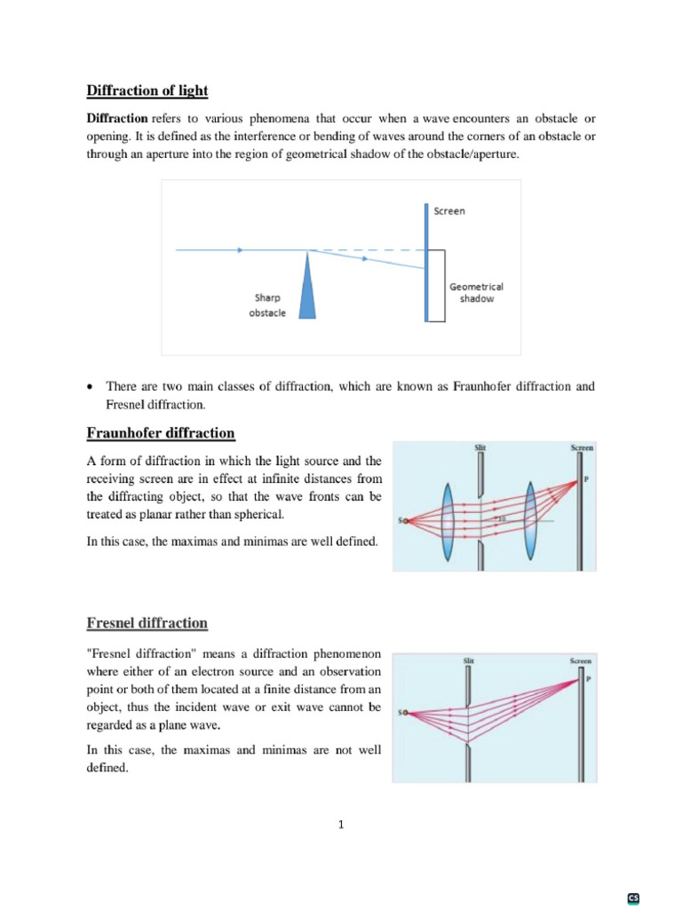 Diffraction & Polarization-Output | PDF | Diffraction | Polarization (Waves)