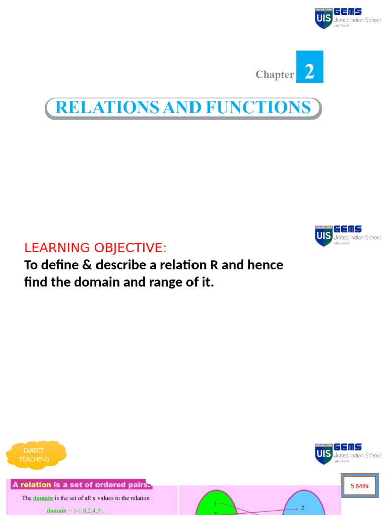 Relations and Functions-2 | PDF
