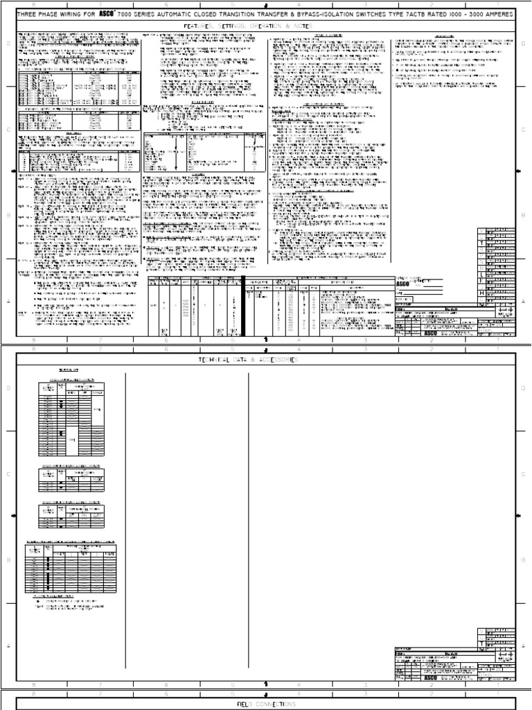 Asco 7000 Series Ats | PDF