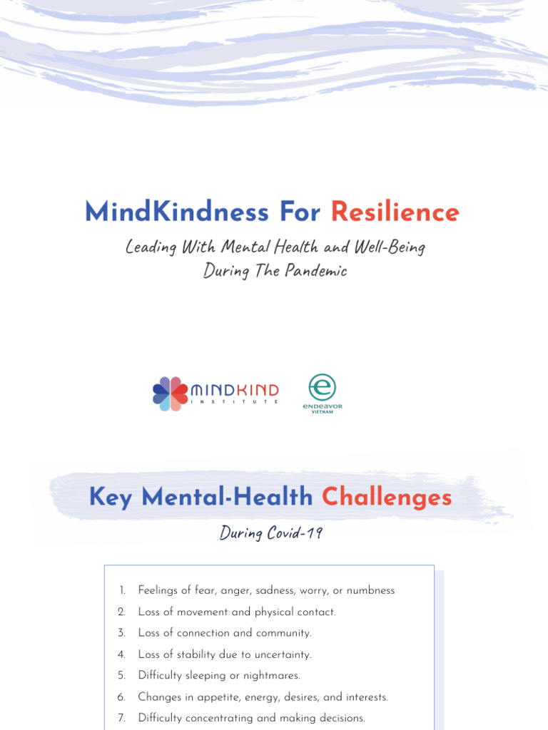 Mindfulness MindKind Endeavor Presentation | PDF | Psychological Trauma | Psychological Resilience