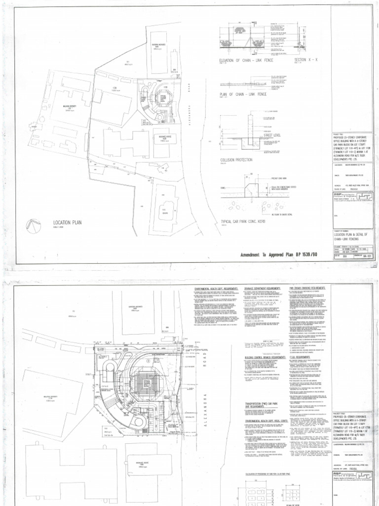 Alexandra Point - As-Built Drawings | PDF