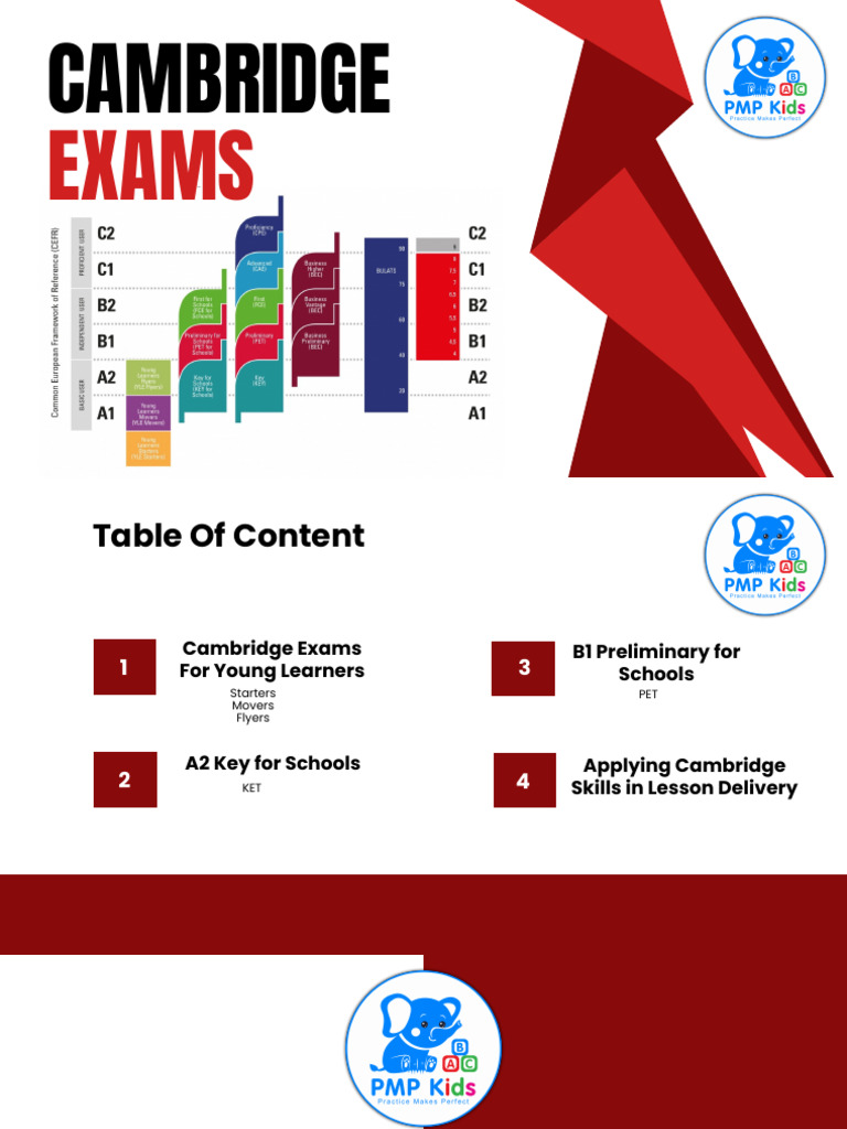 Cambridge Exams (Starters - Movers - Flyers) | PDF | Verb | Word