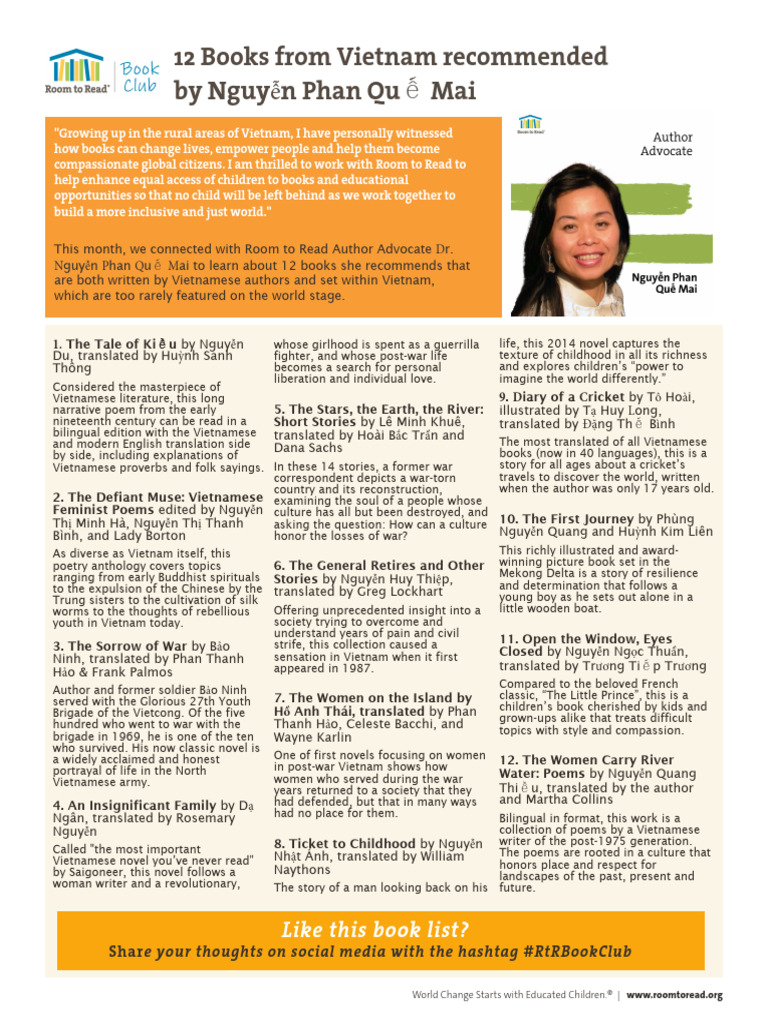 Que Mai Book Recs Book Club Jul 2021 | PDF | Vietnam