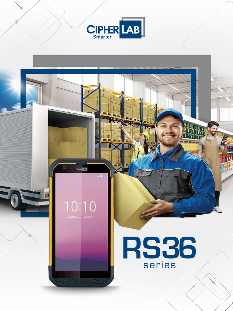 CipherLab RS36 Brochure en | PDF | Touchscreen | Radio Frequency ...