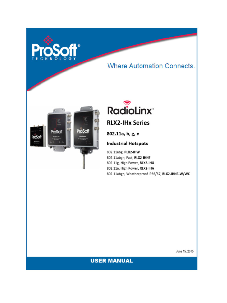 Prosoft Radiolinx | PDF | Antenna (Radio) | Radio