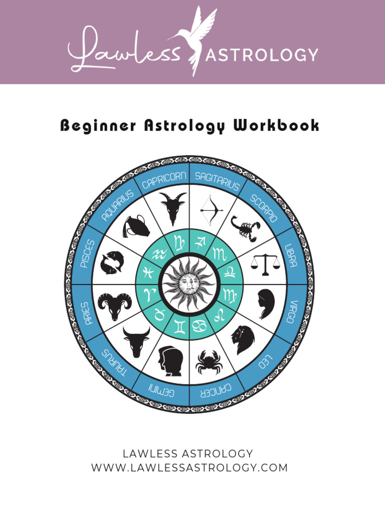 Beginner's Astrology Workbook Guide | PDF | Planets In Astrology ...