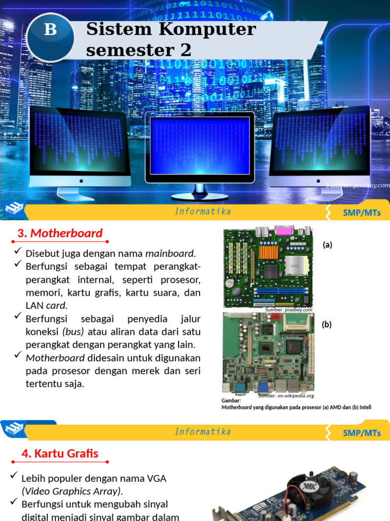 4 Ppt2. Modul 4 Semester Genap - Sistem Komputer Ok | PDF