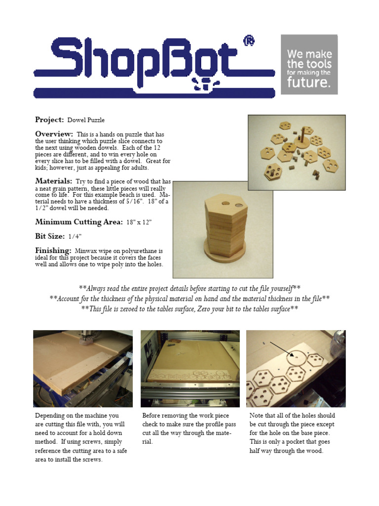 Dowel Puzzle | PDF
