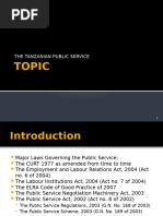 Public Service Rules - Ministry of Public Service | PDF