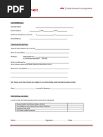 Consumer Cancellation Form: Cartrack Account Details | PDF | Service Industries | Business