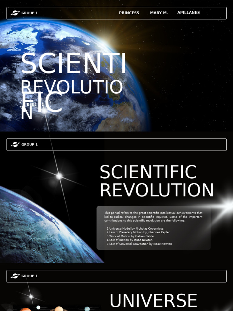 Scientific Revolution | PDF | Planets | Orbit