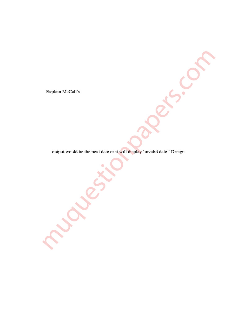 Software Testing Question Paper 2023 | PDF | Software Engineering ...