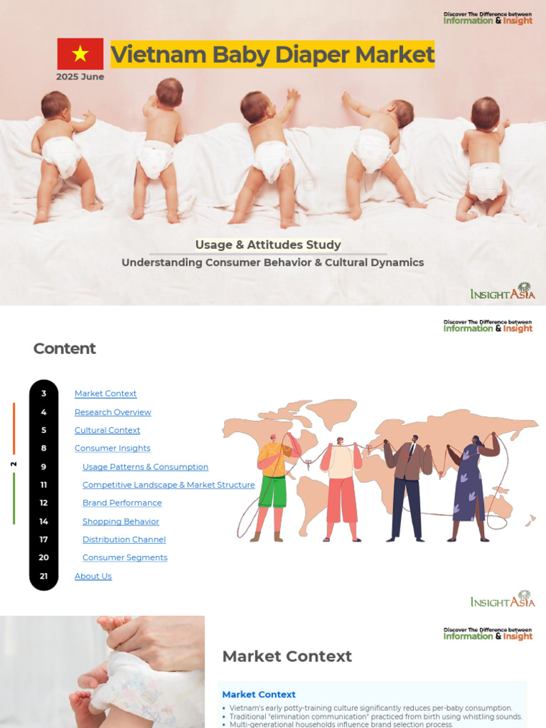 Vietnam's Diaper Market Insights 2025 | PDF | Brand | Marketing