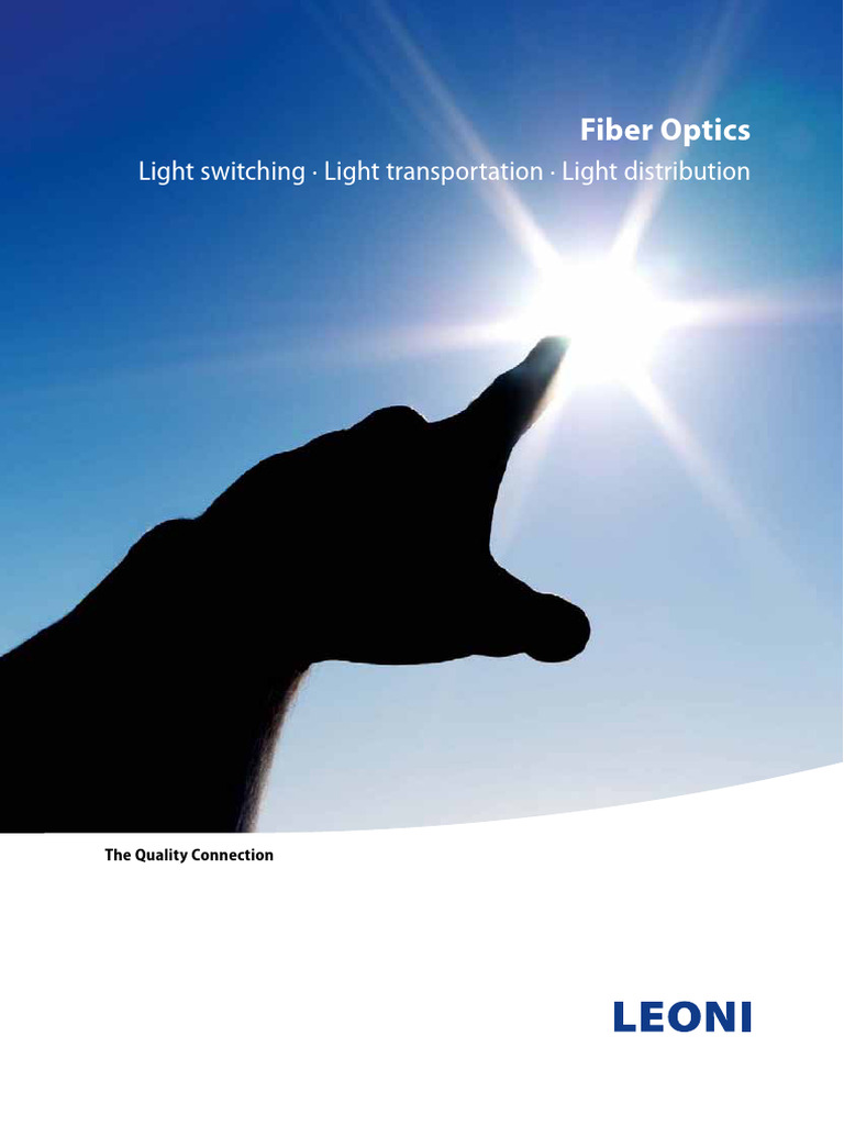 LEONI Fiber Optics | PDF | Optical Fiber | Laser
