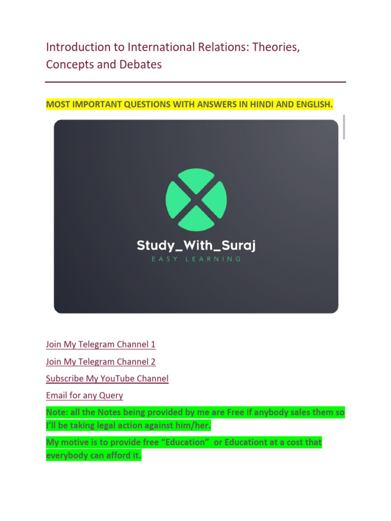 Ir Imp Ques | PDF