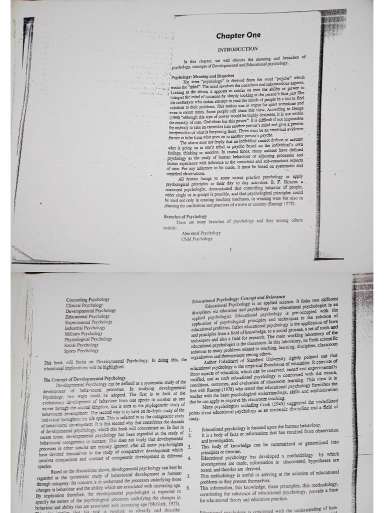 Edu 101 & 112 - Introduction To Teaching | PDF