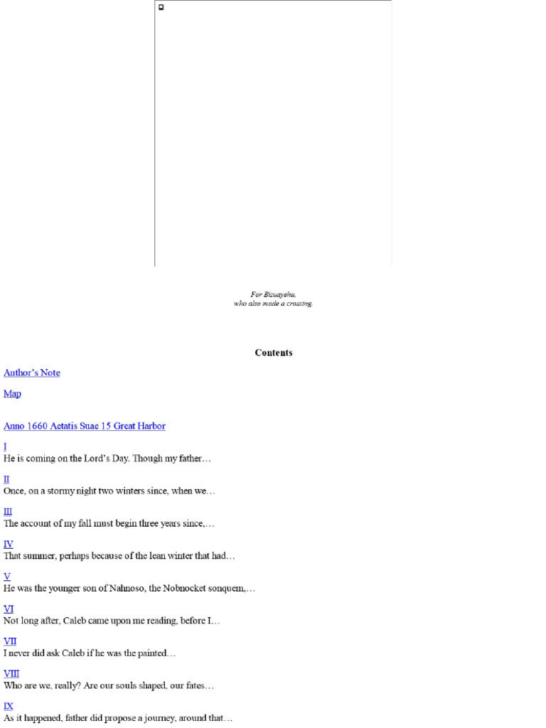 Calebs Crossing Geraldine Brooks | PDF