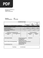 Engels Invulformulier Loonheffingen Verklaring Ingevuld | PDF