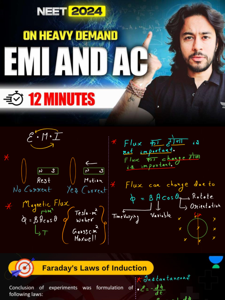 Emi Ac Short Notes | PDF