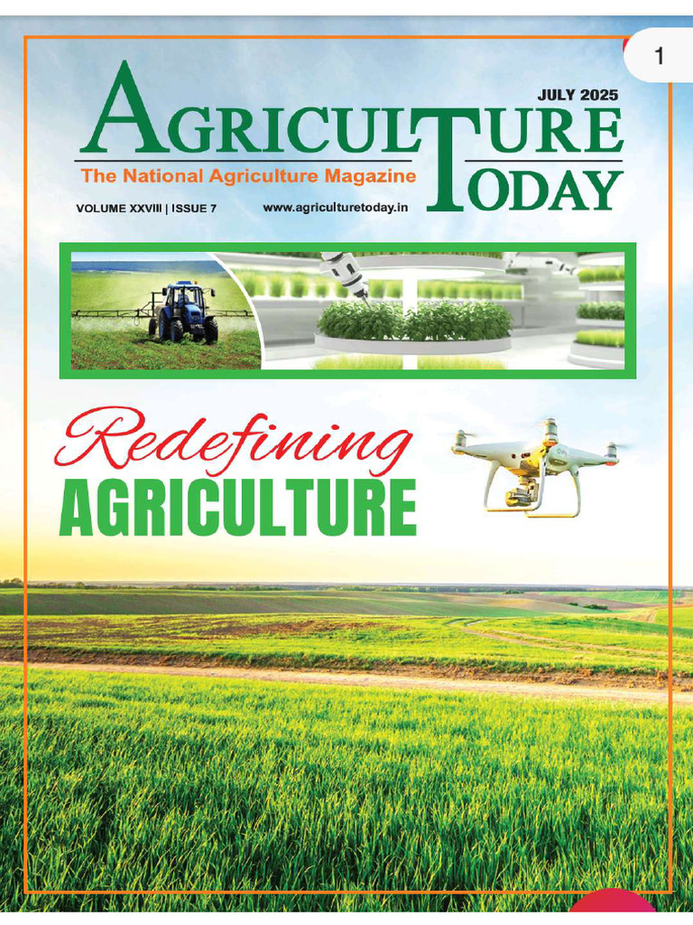 Article - Agriculture Today - July 2025 Edition | PDF
