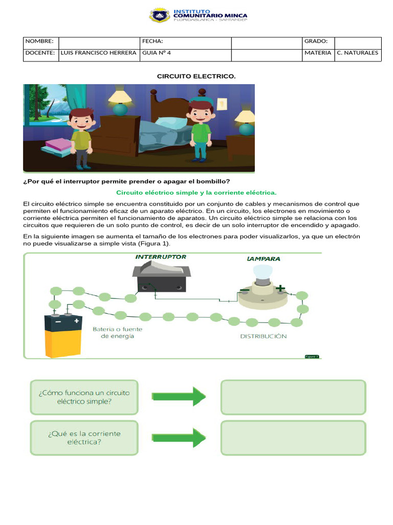 Circuito Electrico. | PDF | Sólido | Electricidad