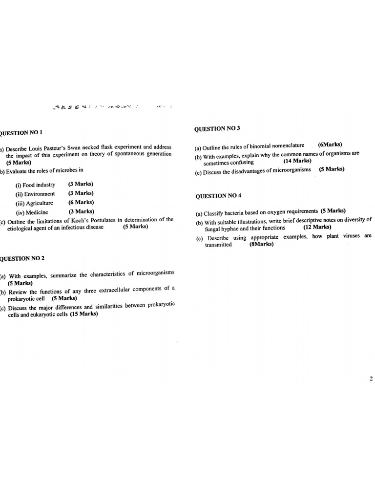 Microbiology Simbi 1 | PDF