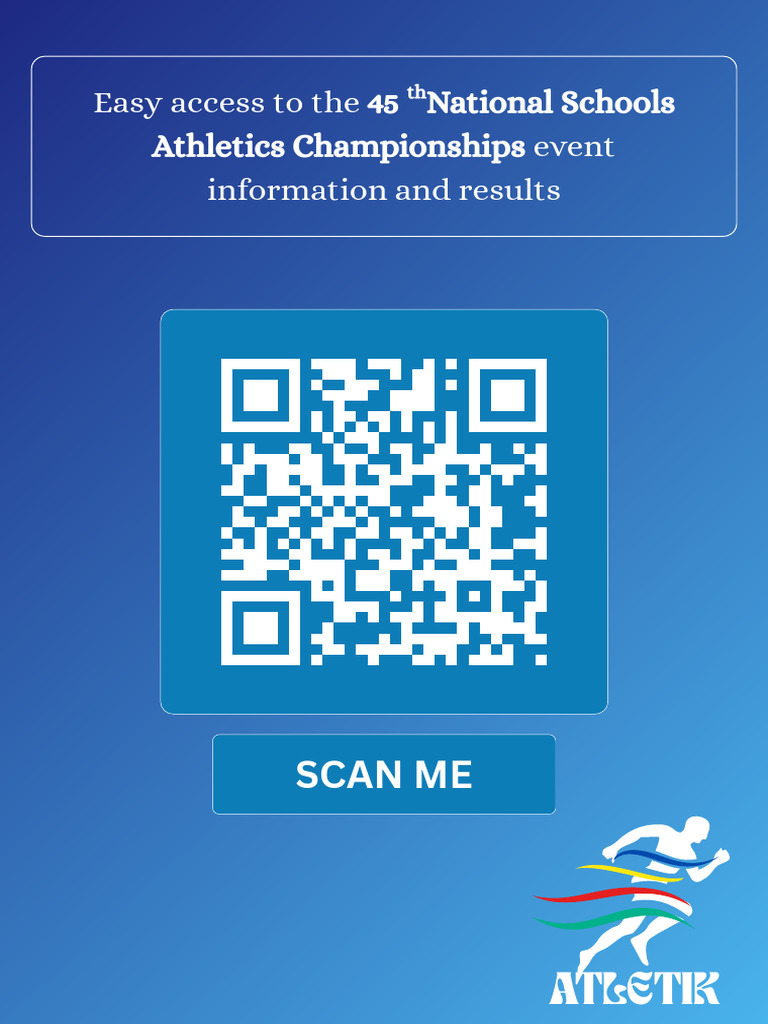 Atletik QR Code Poster Portrait Final | PDF